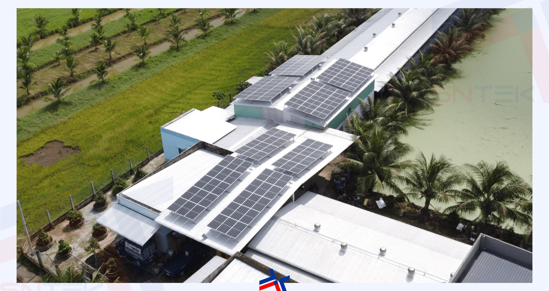 Livestock farm (Ben Tre) 51.75 kWp - SAO NAM INTEGRATED TECHNOLOGY